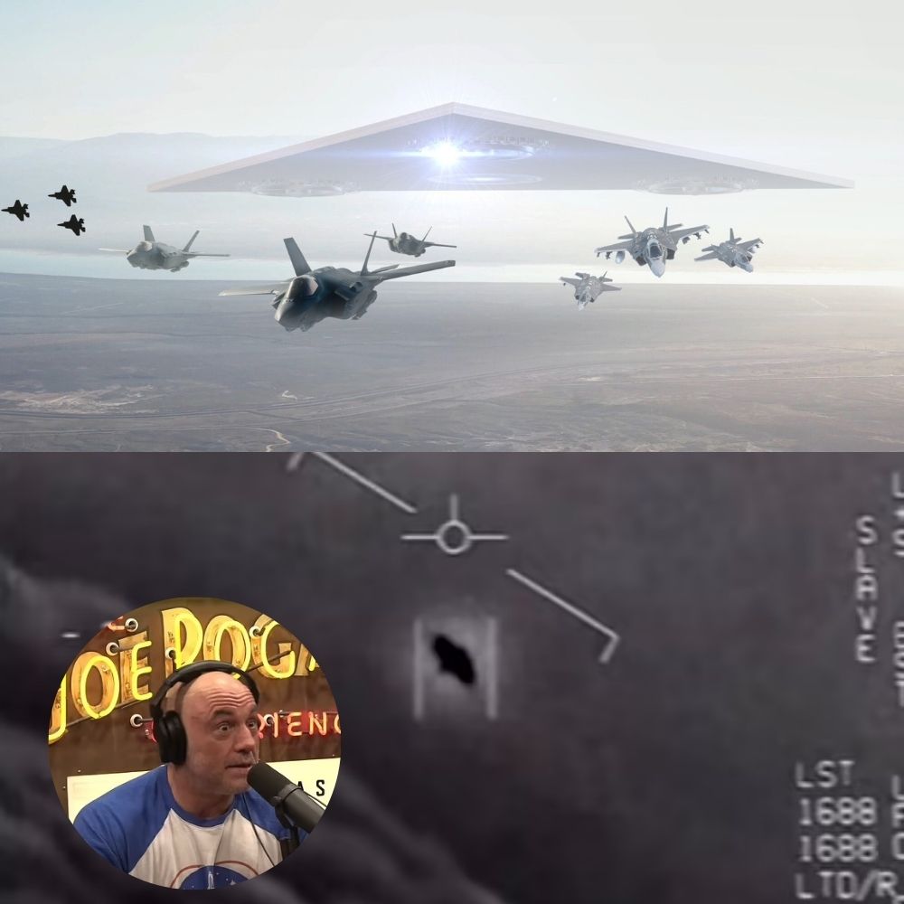 Joe Rogan sits stunned as the whistleblower claims the U.S. military ...